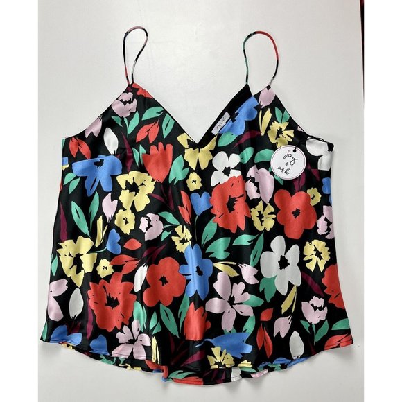 Joy & Ash | Tops | Joy And Ash Nwt Womens Floral Cami Tank Top 0 ...